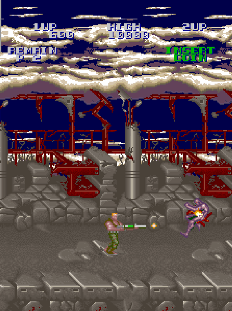 Super Contra Arcade Game – Konami Run-and-Gun Sequel (1987)