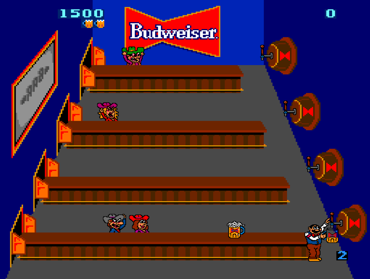 Tapper – The Iconic Bartending Arcade Challenge (1983)