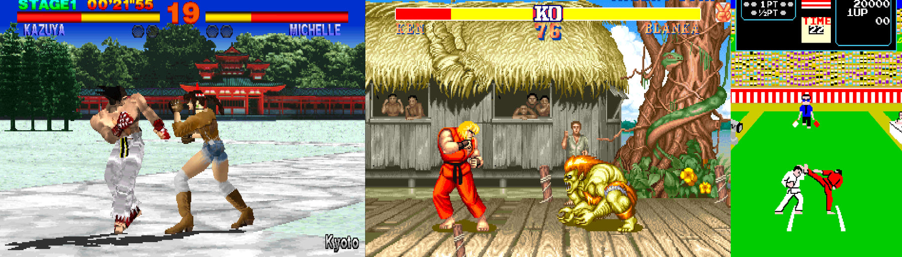 Evolution of Fighting Games: From Karate Champ to Tekken