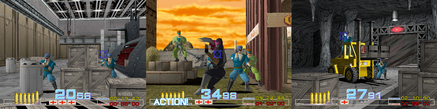 Time Crisis 1995 Arcade - The Pioneer of Light-Gun Action