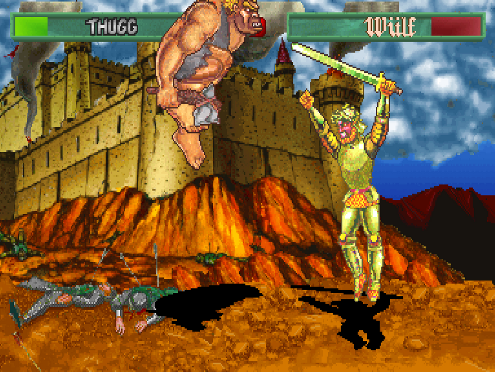 Time Killers Arcade Game – Early Weapon-Based Fighter