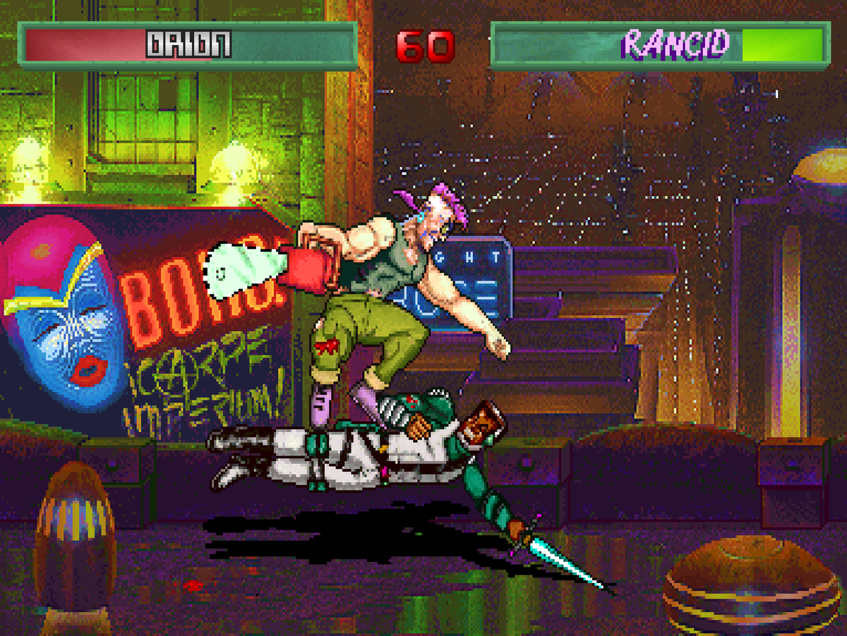 Time Killers Arcade Game – Early Weapon-Based Fighter