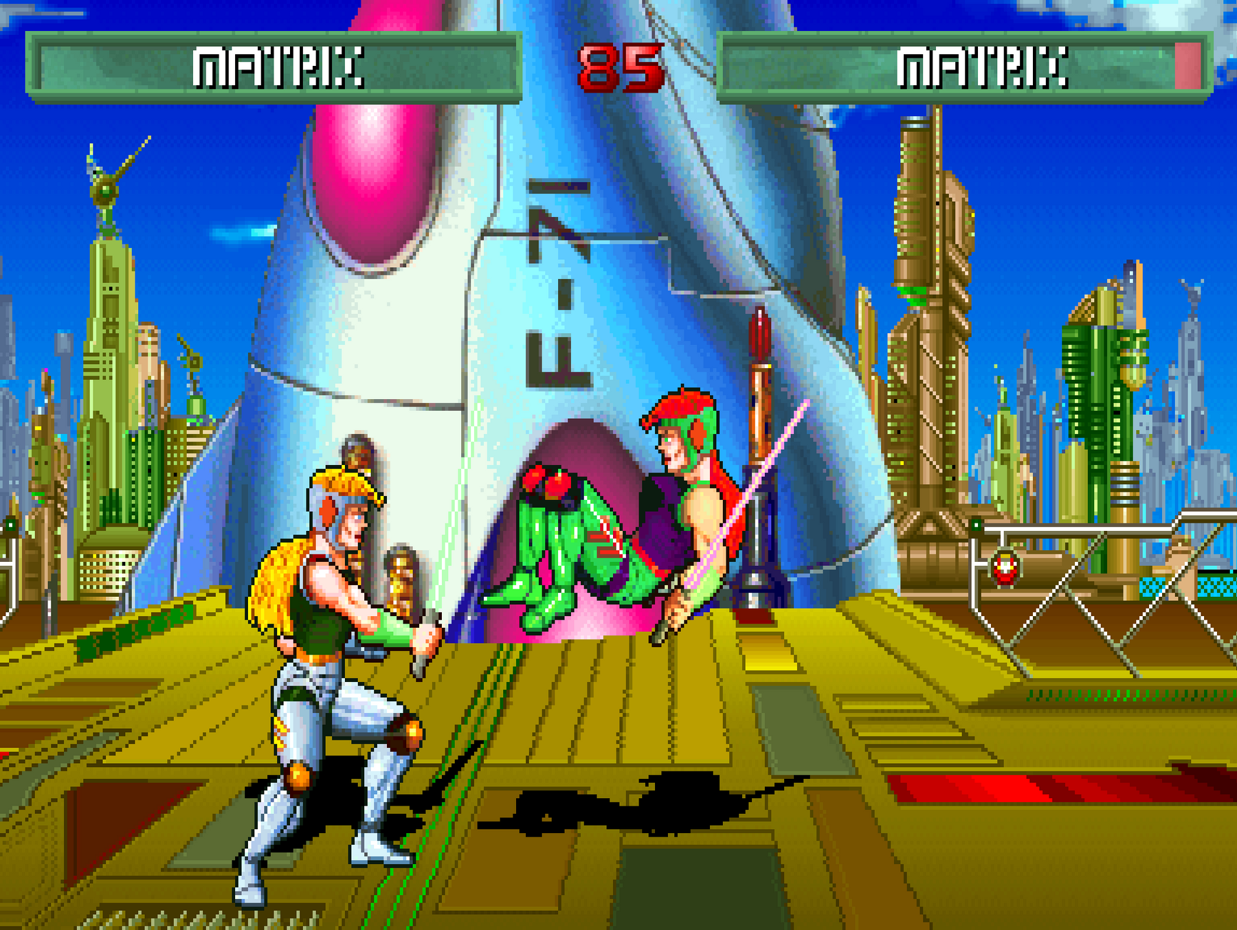 Time Killers Arcade Game – Early Weapon-Based Fighter
