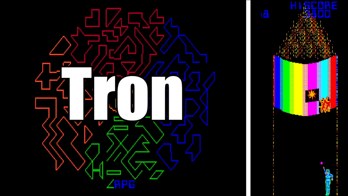 Tron Classic Arcade. Learn all about this retro video game here.