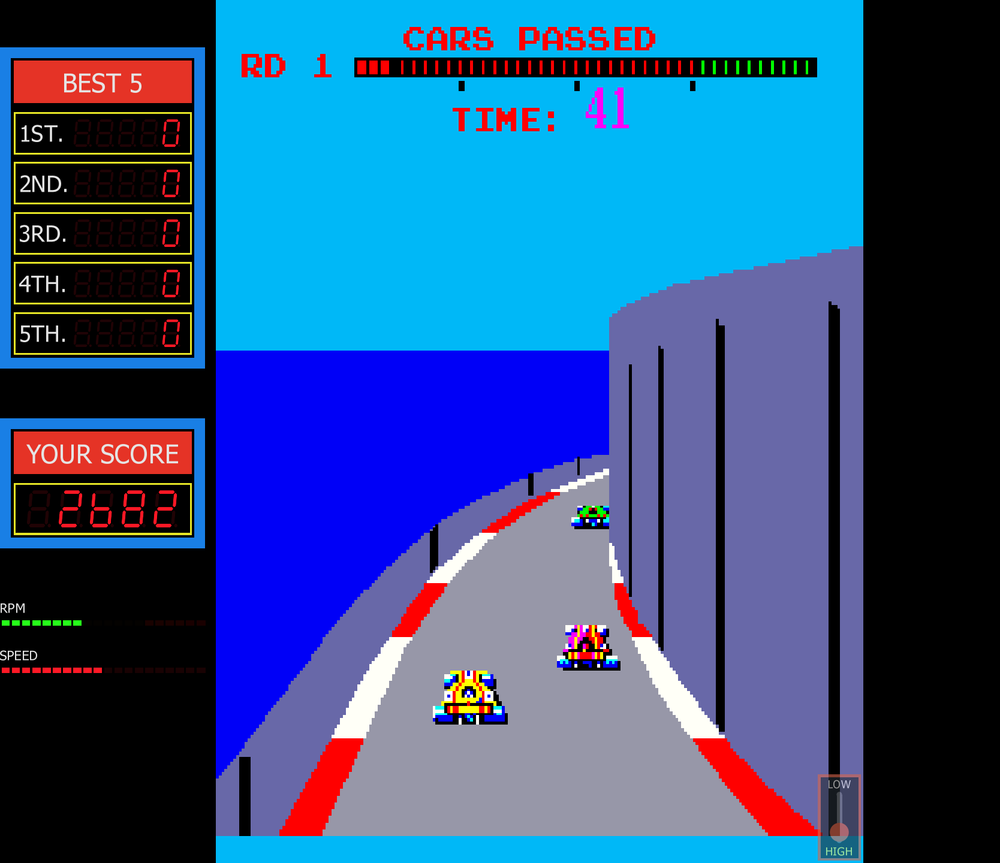 Turbo Arcade Game (1981) – Sega’s Racing Classic