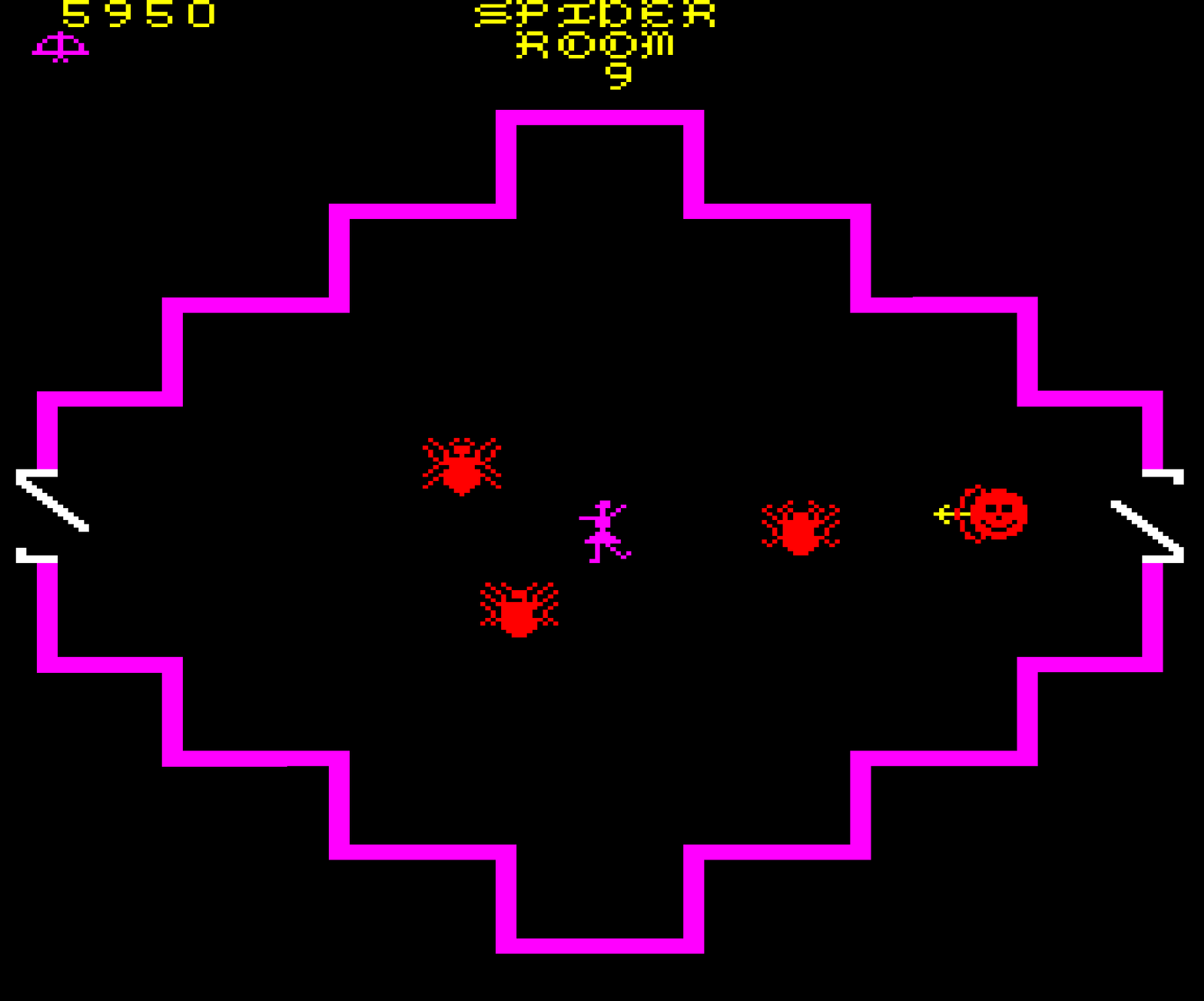 Venture Arcade Game – Exidy’s 1981 Dungeon Adventure