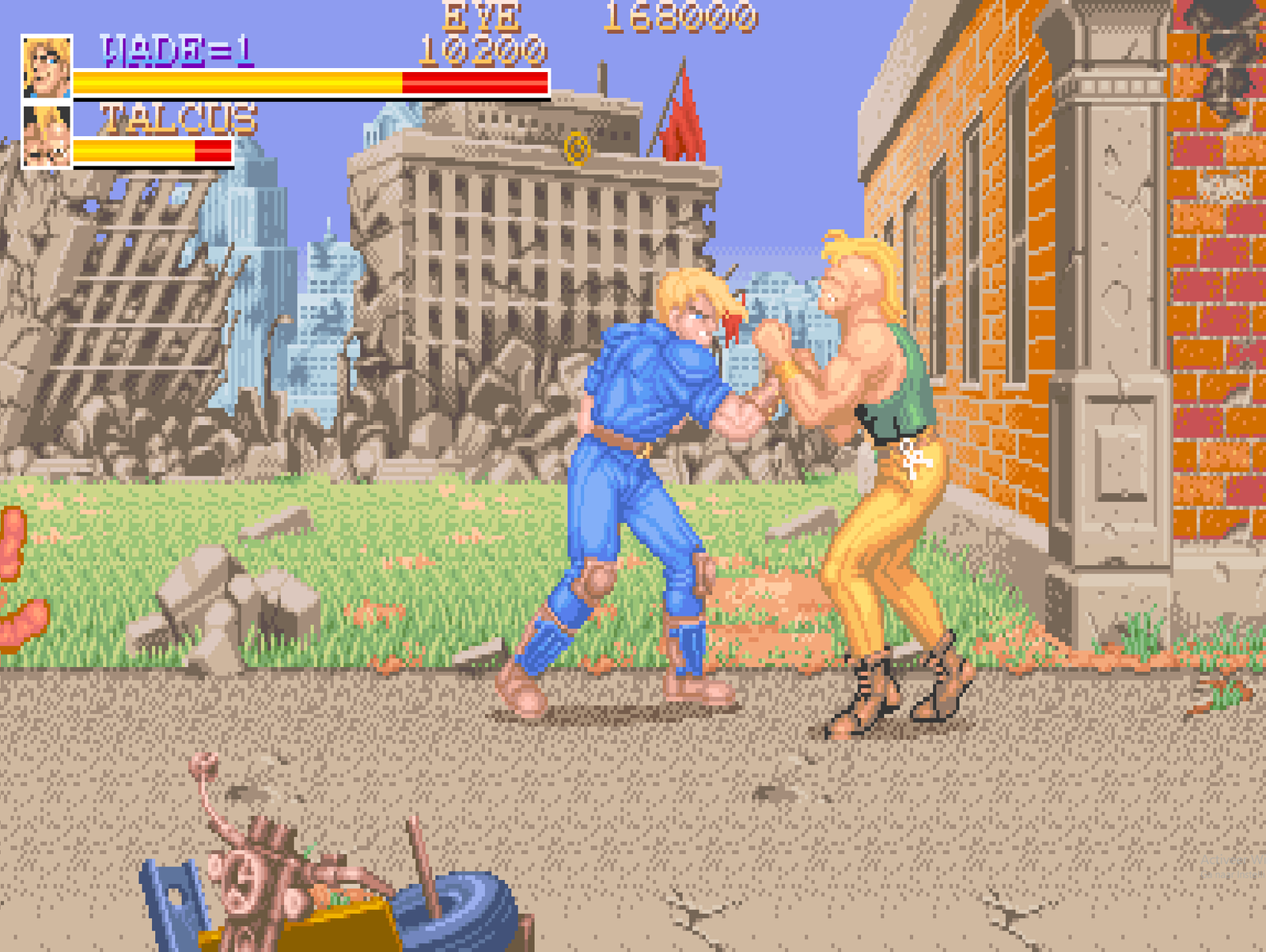 Violent Storm Arcade Game (1993) – Konami’s Cult Beat ’Em Up