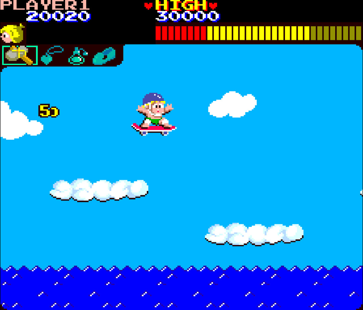Wonder Boy 1986 Arcade - A Platforming Classic