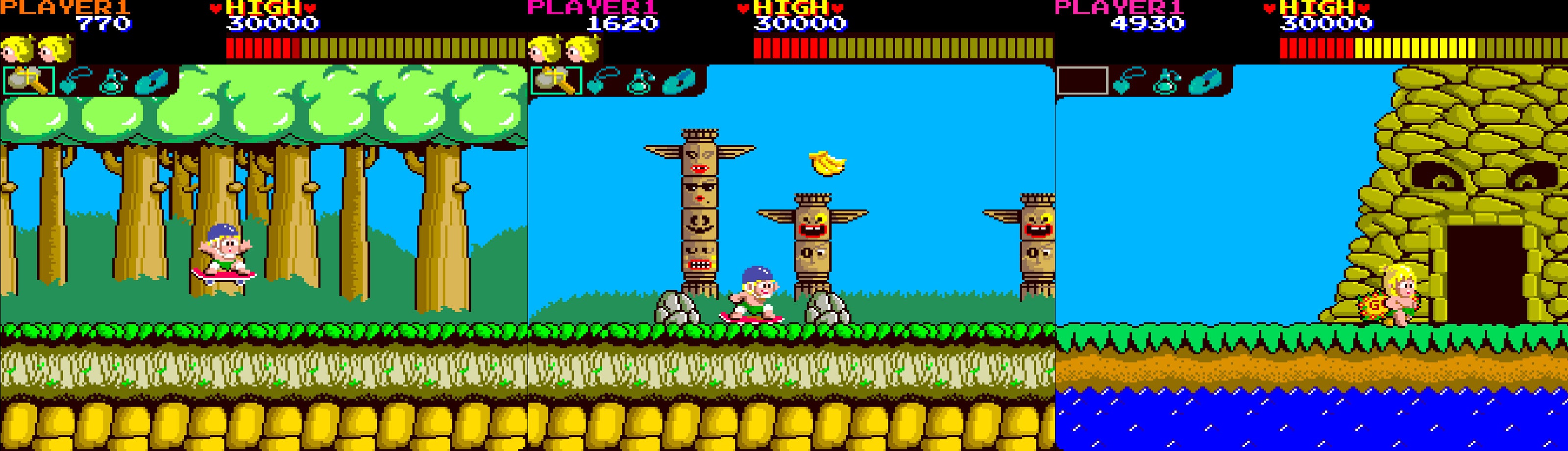 Wonder Boy 1986 Arcade - A Platforming Classic