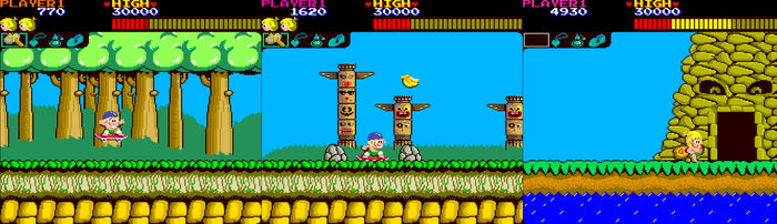 Wonder Boy 1986 Arcade - A Platforming Classic