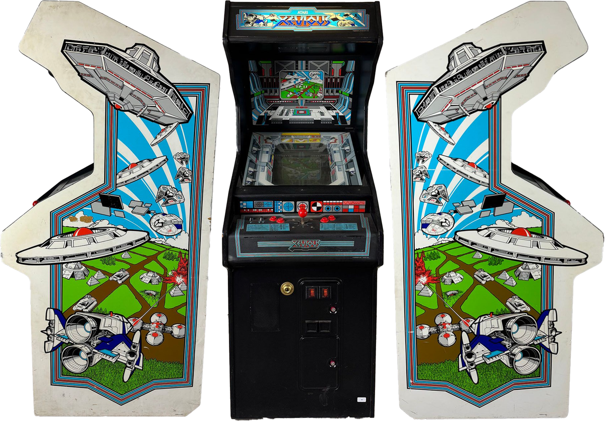 Xevious 1982 Arcade - The Groundbreaking Vertical Shooter